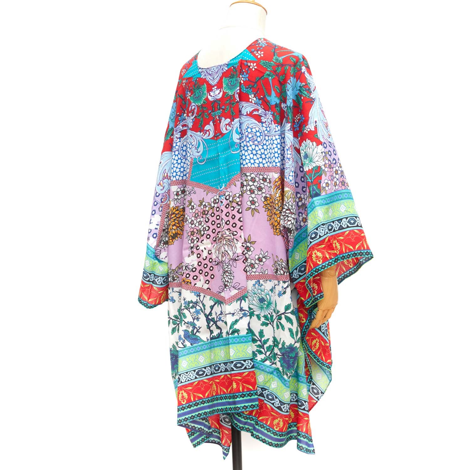 kimono maker custom photo bathrobe design silk made kimono dress jacket ...